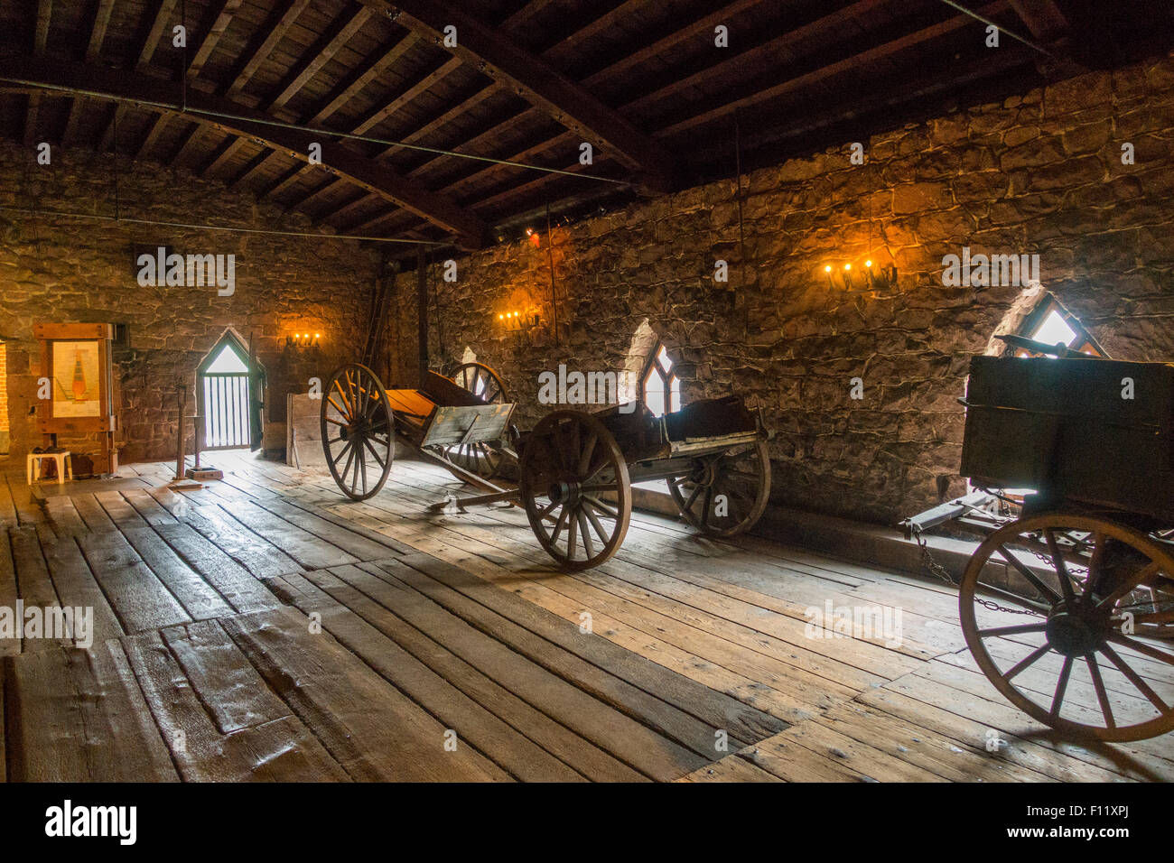 Cornwall iron furnace museum in Cornwall PA Stock Photo - Alamy