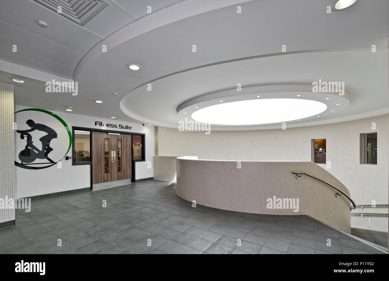 First floor entrance to fitness suite. Abbey Leisure Centre Barking ...