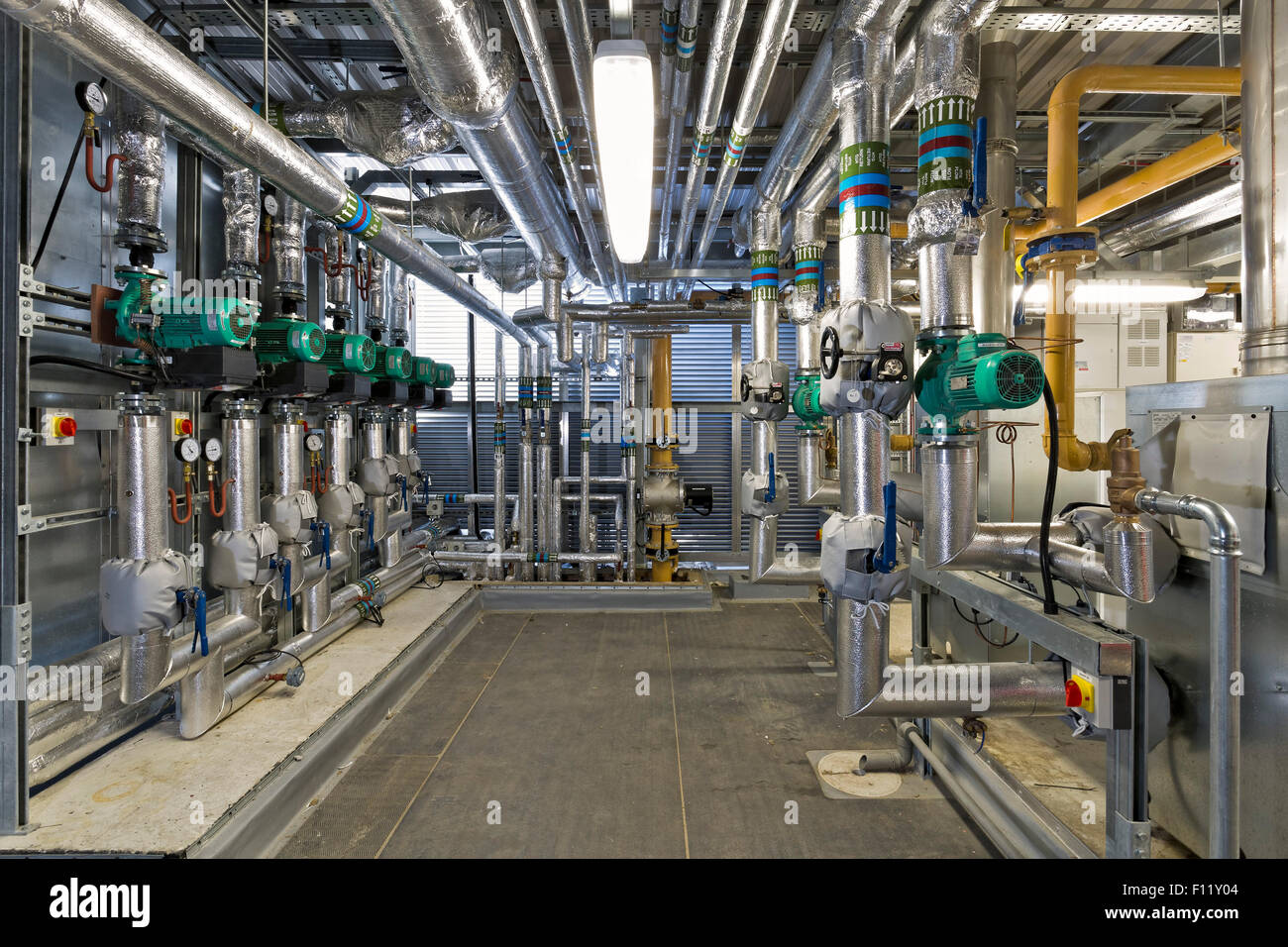 Maintenance room. Abbey Leisure Centre Barking, Barking, United Kingdom ...