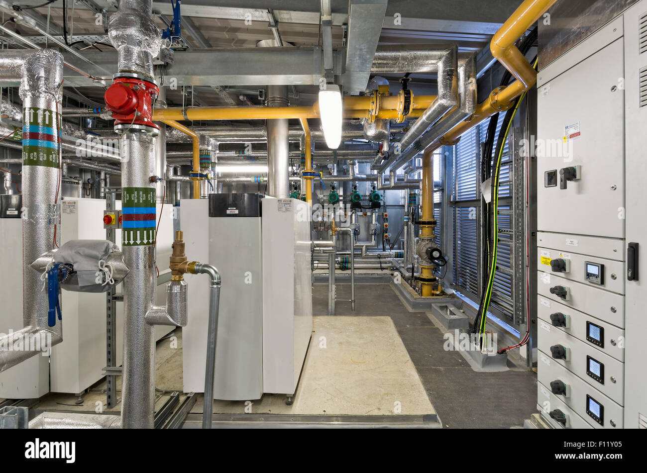 Maintenance room. Abbey Leisure Centre Barking, Barking, United Kingdom ...