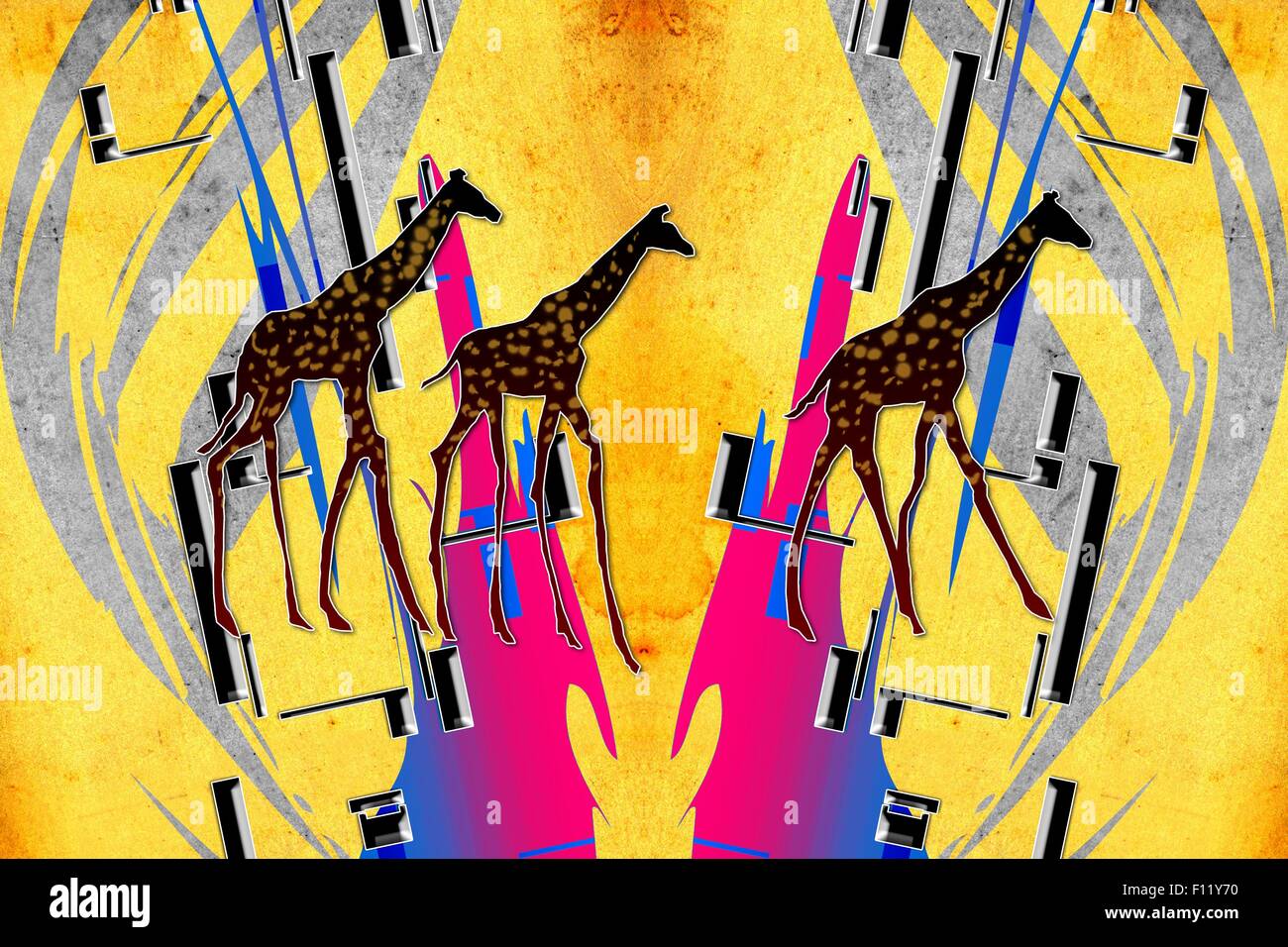 African ethnic retro vintage Stock Photo - Alamy