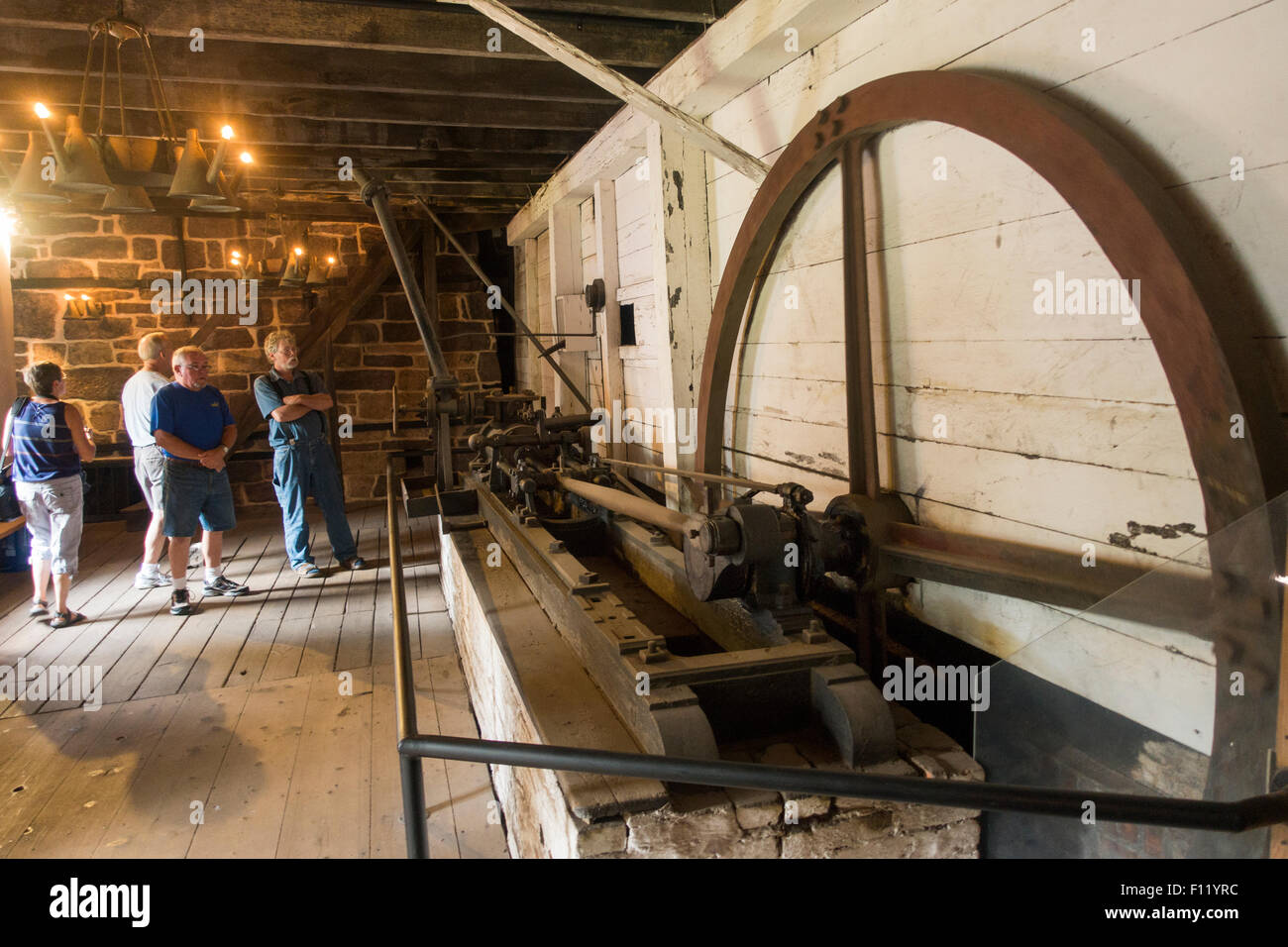 Cornwall iron furnace museum in Cornwall PA Stock Photo - Alamy