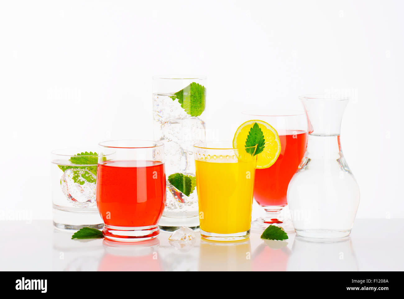 Mineral water fruit juice hi-res stock photography and images - Alamy