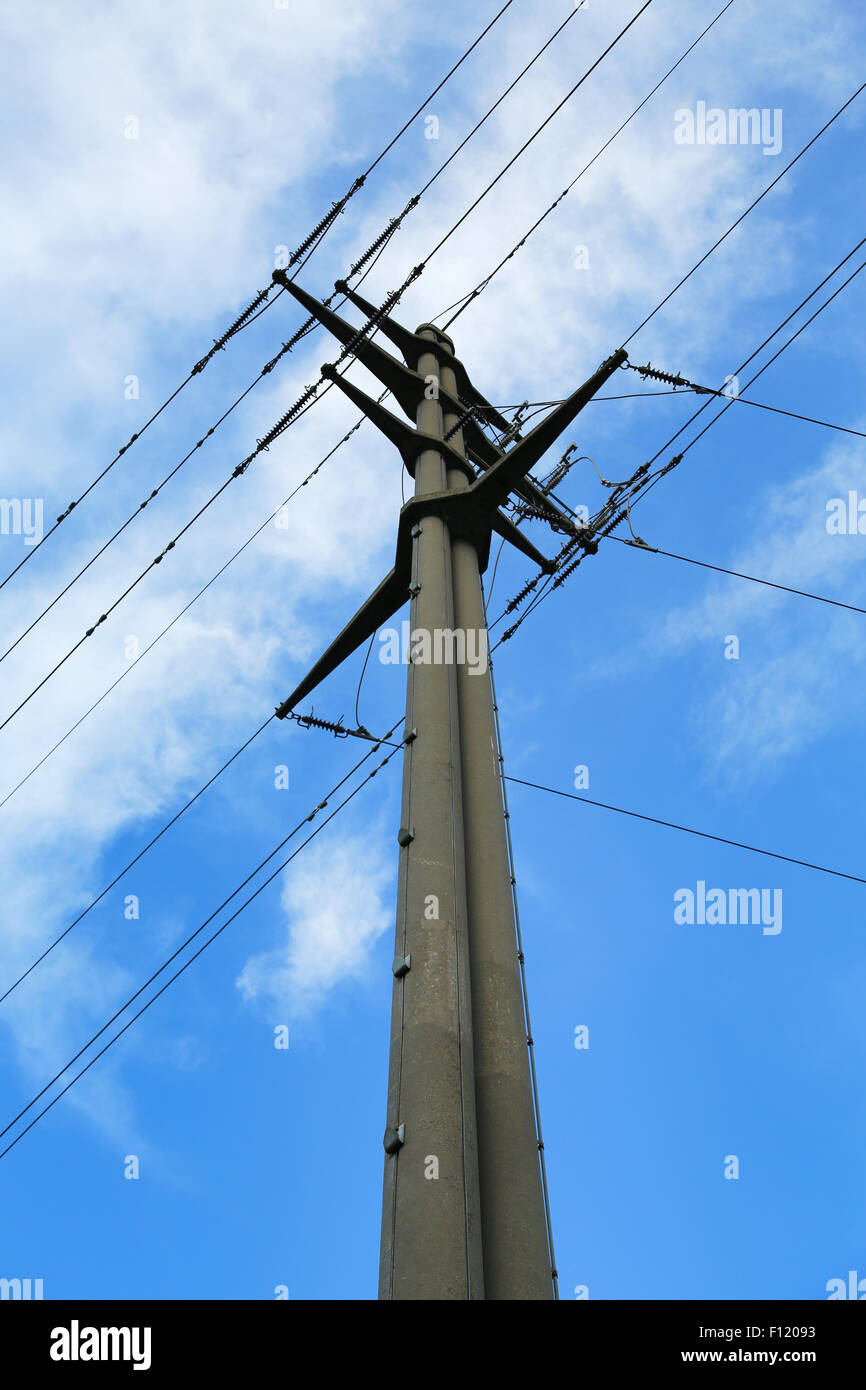 Power pole pylon transformer hi-res stock photography and images - Alamy