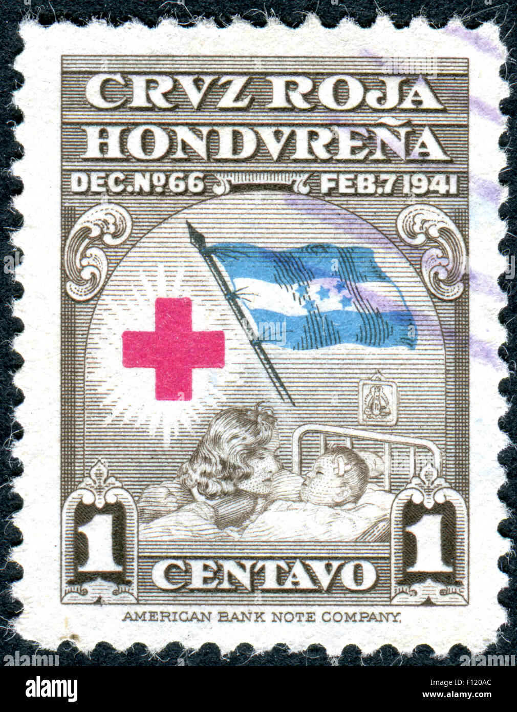 Honduras postage stamp High Resolution Stock Photography and Images - Alamy