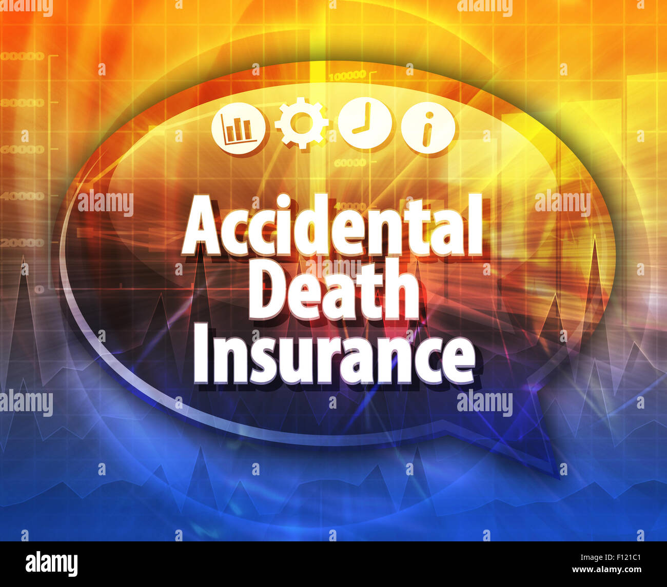 Speech bubble dialog illustration of business term saying Accidental ...