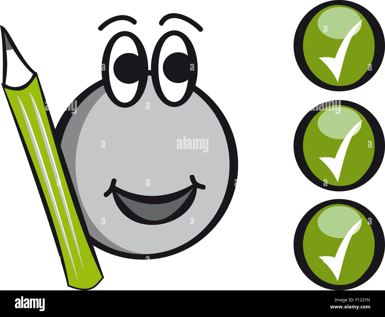 Stick figure checklist hi-res stock photography and images - Alamy