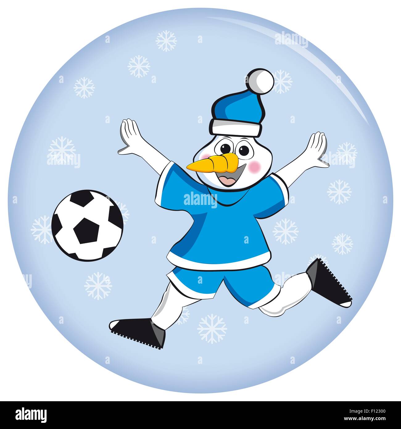 Snowman football hi-res stock photography and images - Alamy