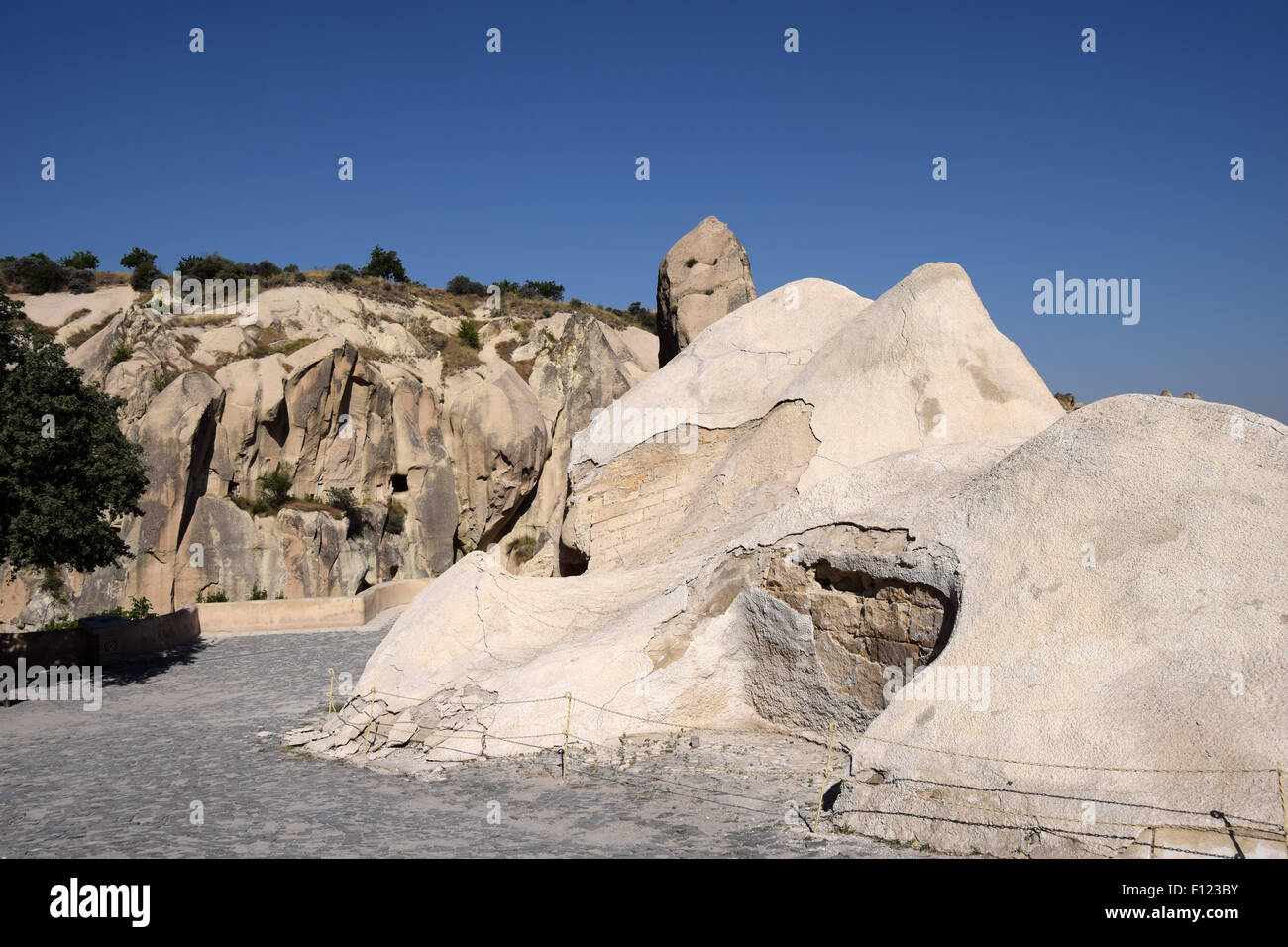 Fairy chimneys in Goreme National Park, Cappadocia, Turkey Stock Photo ...