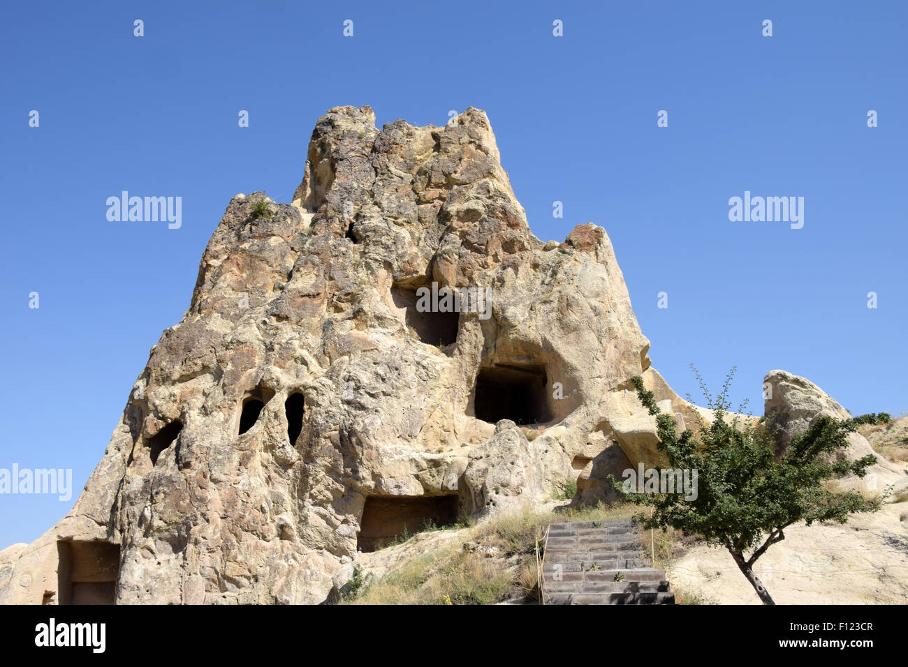 Cave house chimneys hi-res stock photography and images - Alamy