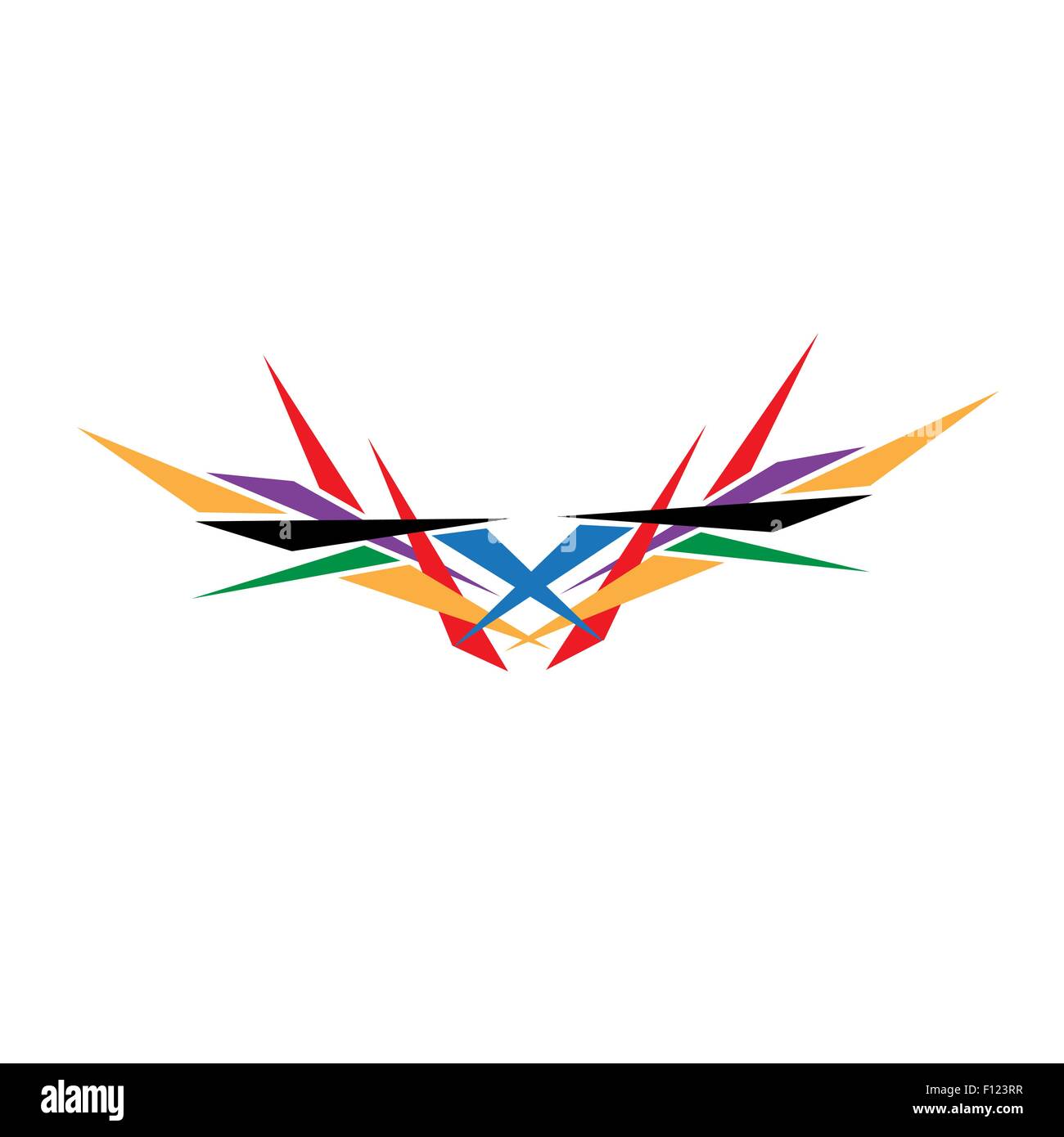 Colorful ornament Cut Out Stock Images & Pictures - Alamy