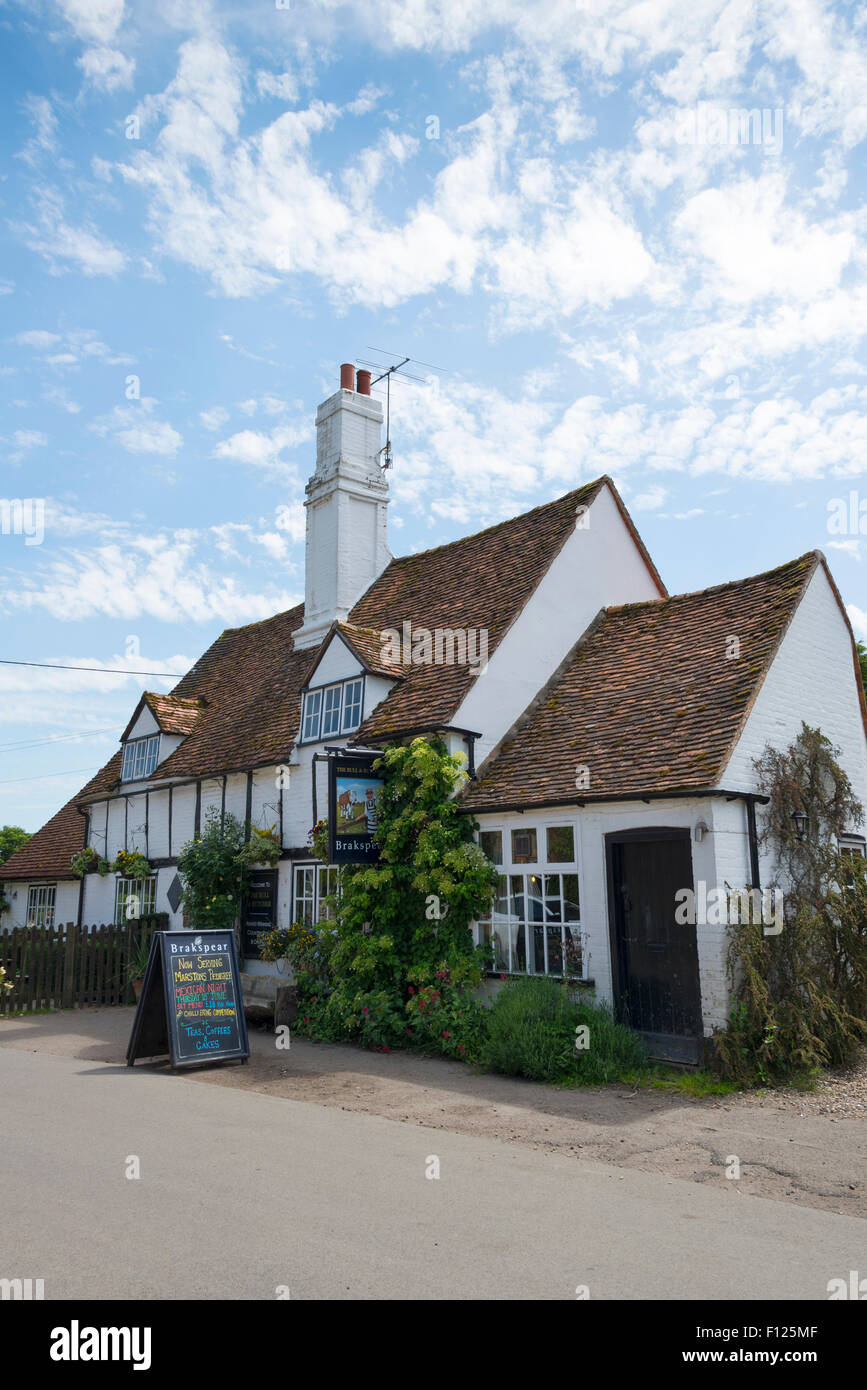 The Bull and Butcher pub, Turville, Henley-on-Thames, Buckinghamshire ...