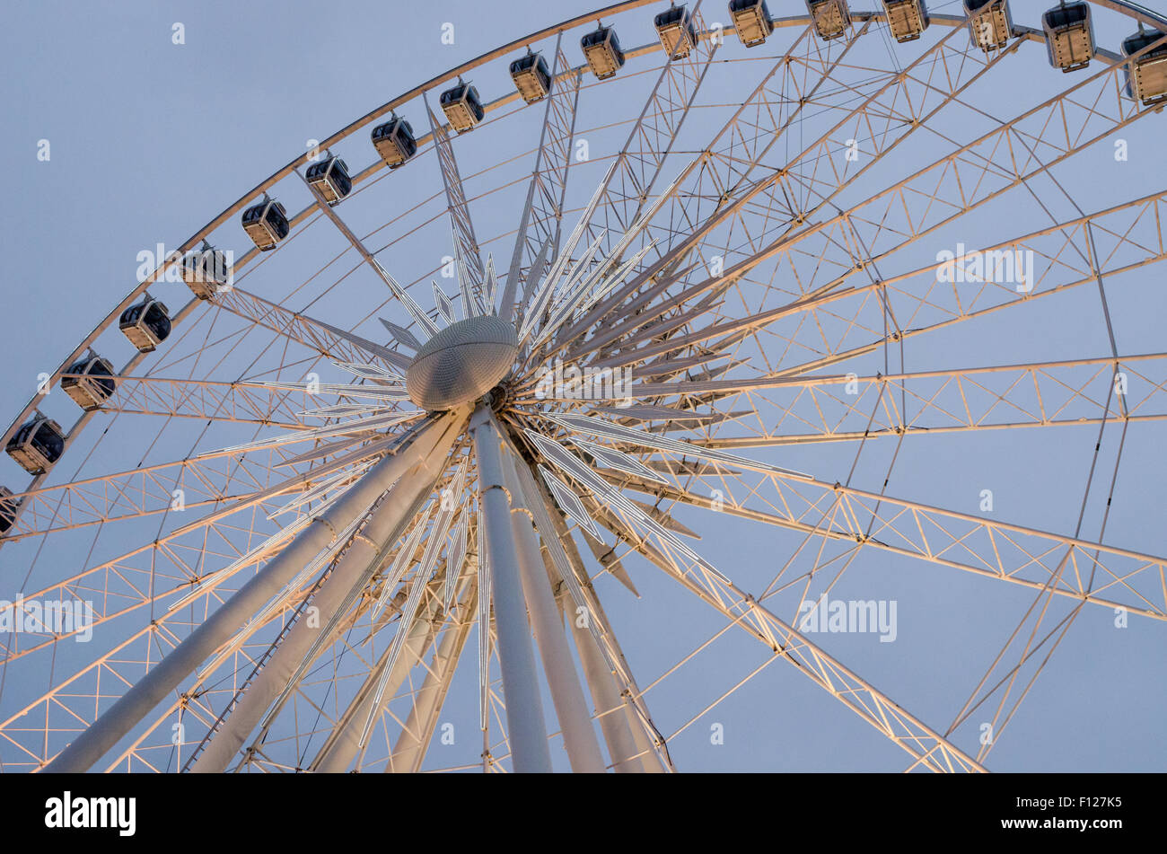 Niagara Skywheel at night Stock Photo - Alamy