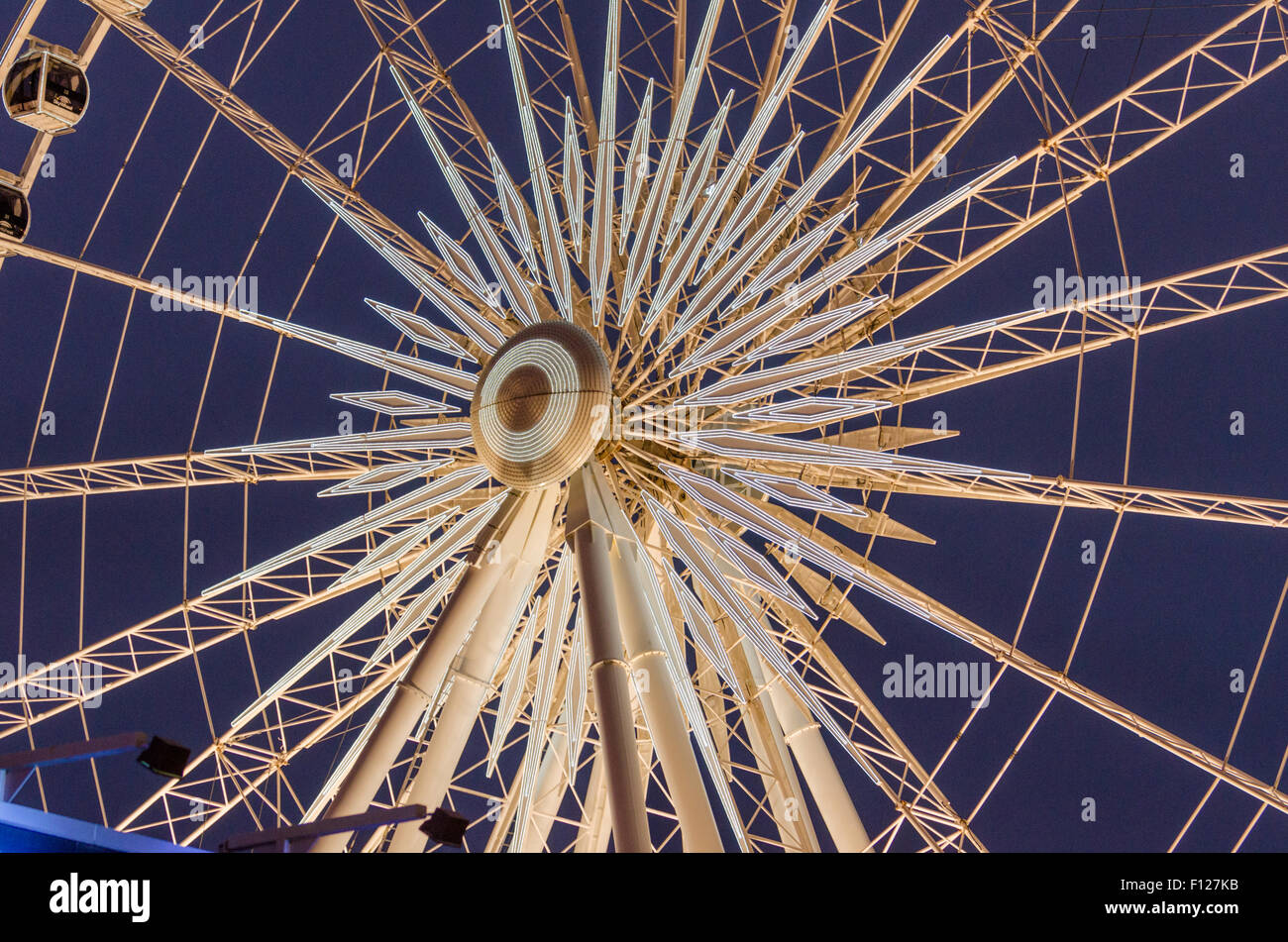 Niagara Skywheel at night Stock Photo - Alamy