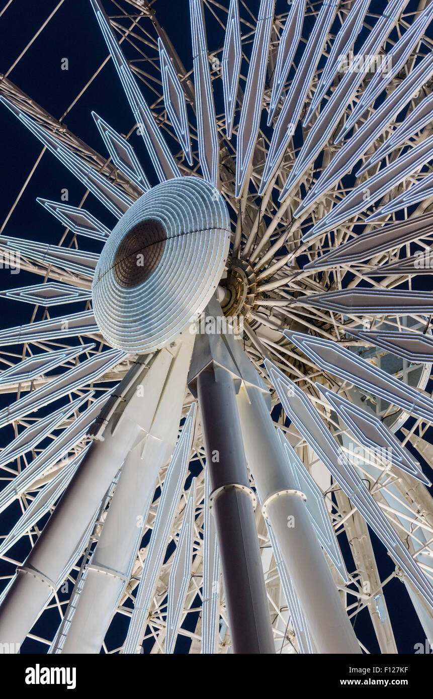 Niagara Skywheel at night Stock Photo - Alamy