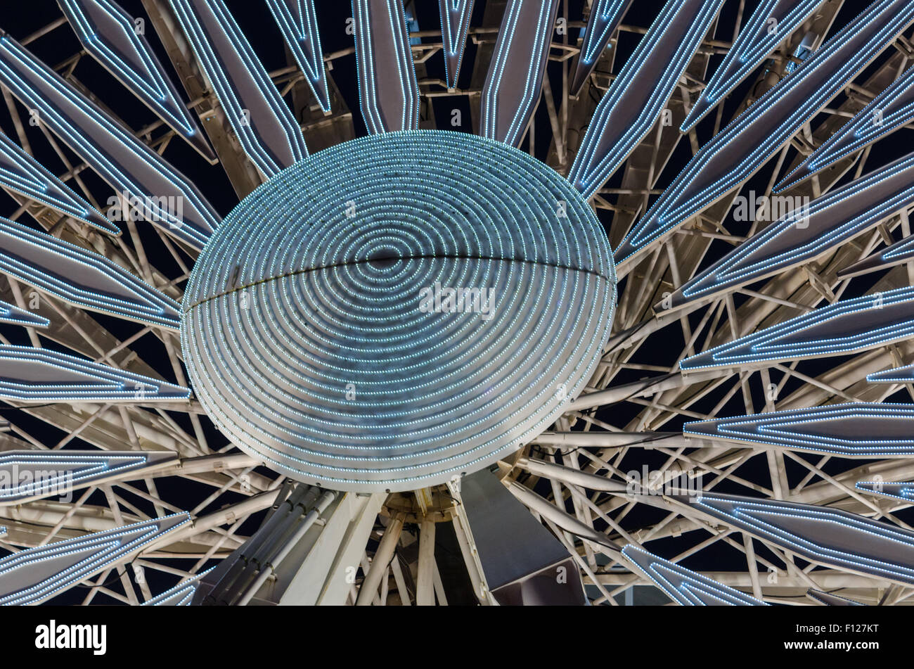 Niagara Skywheel at night Stock Photo - Alamy