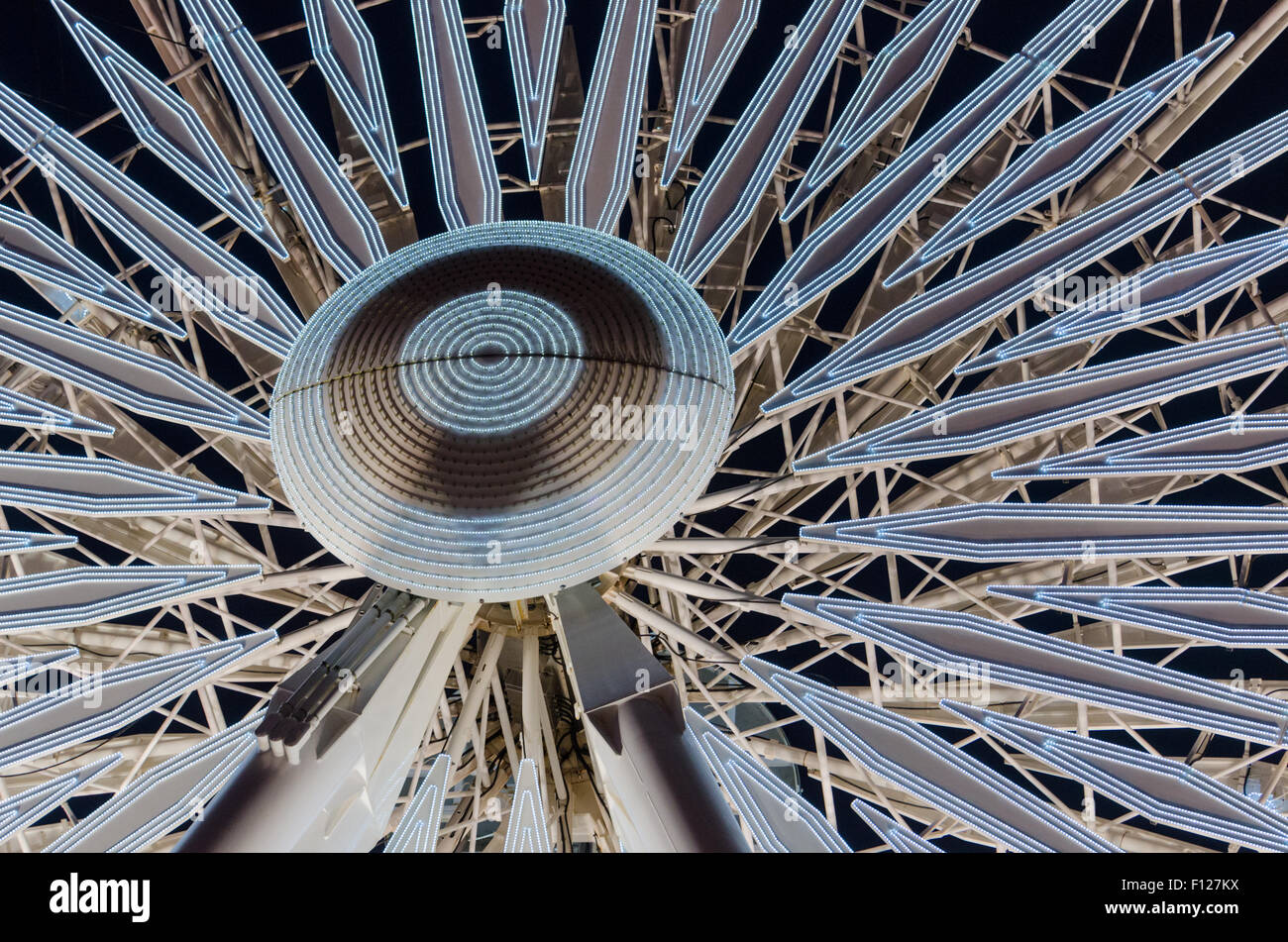Niagara Skywheel at night Stock Photo - Alamy