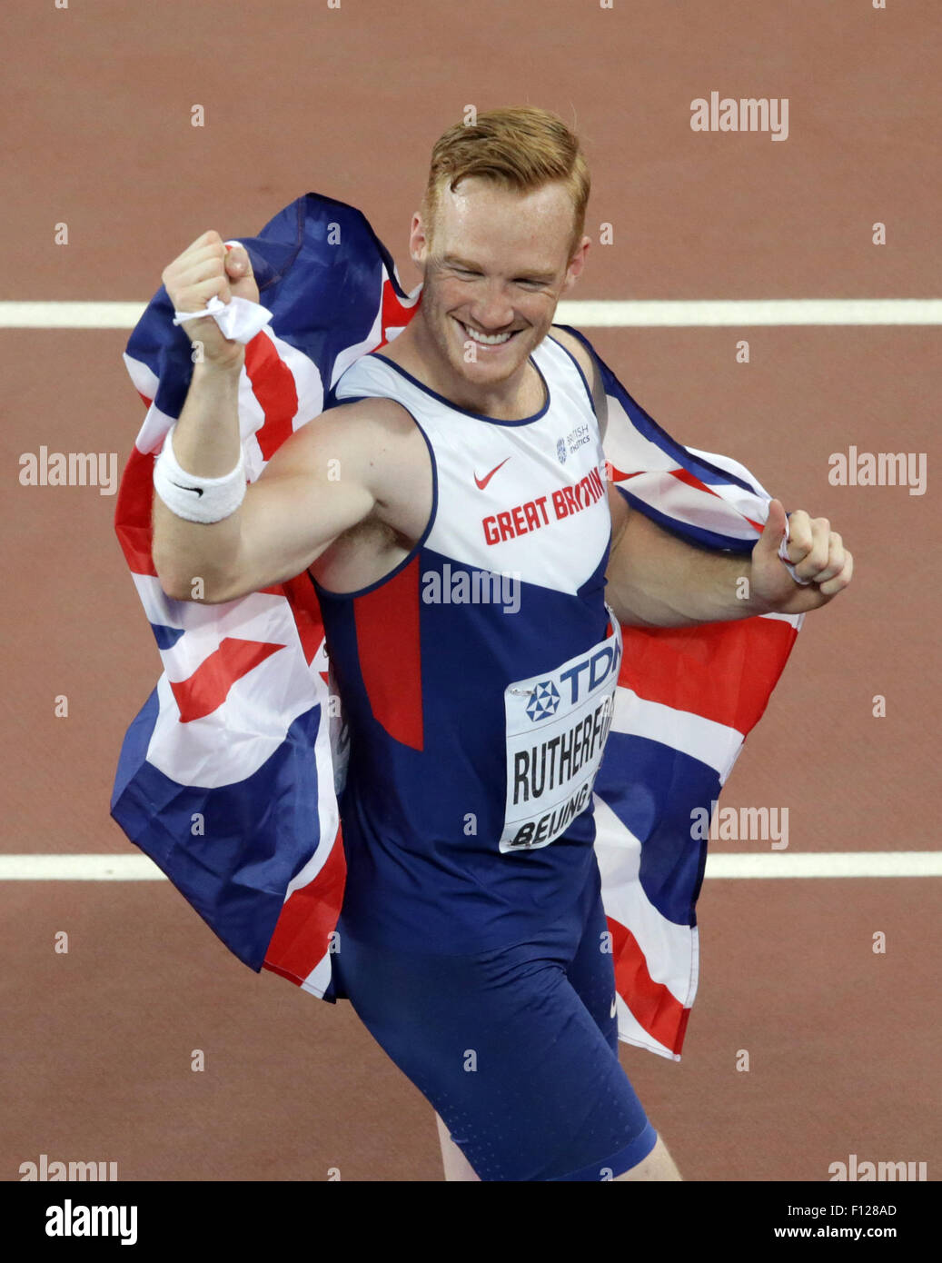 Beijing, China. 25th Aug, 2015. Greg Rutherford of Great Britain ...