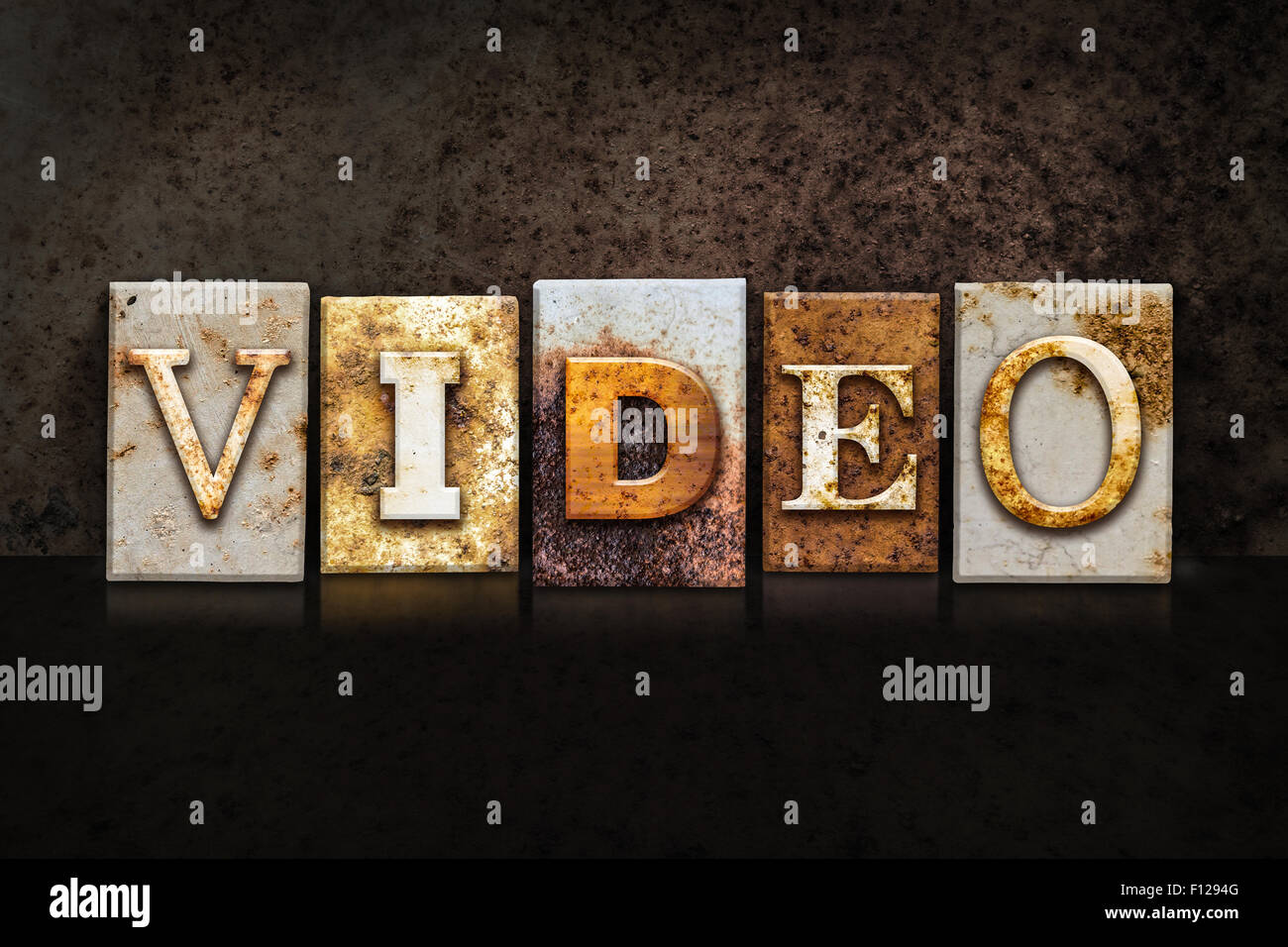 Word video written in hi-res stock photography and images - Alamy
