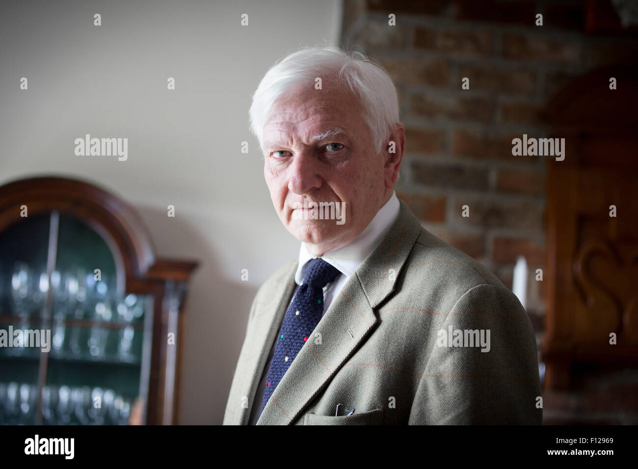 Harvey Proctor, the former Conservative MP, at his home in Rutland, UK ...