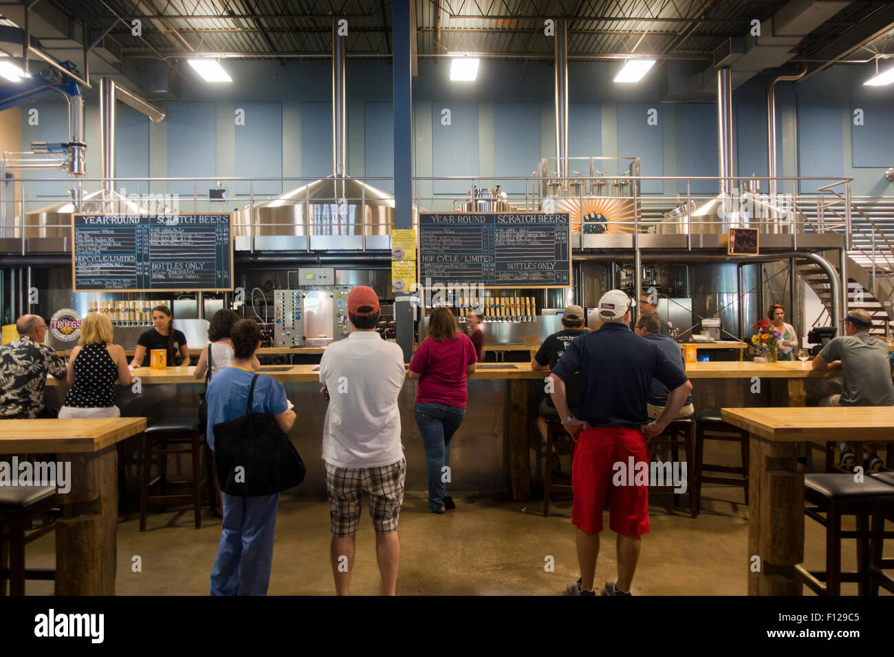 Troegs independent craft brewery Stock Photo - Alamy