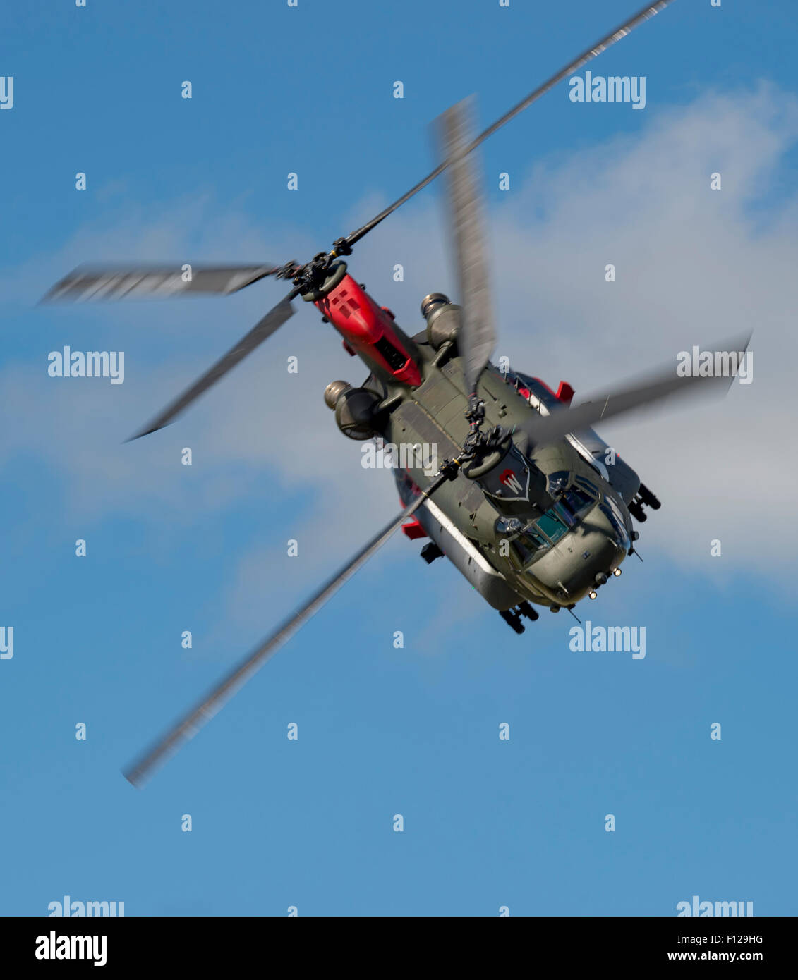 RAF Chinook Display Team Stock Photo - Alamy