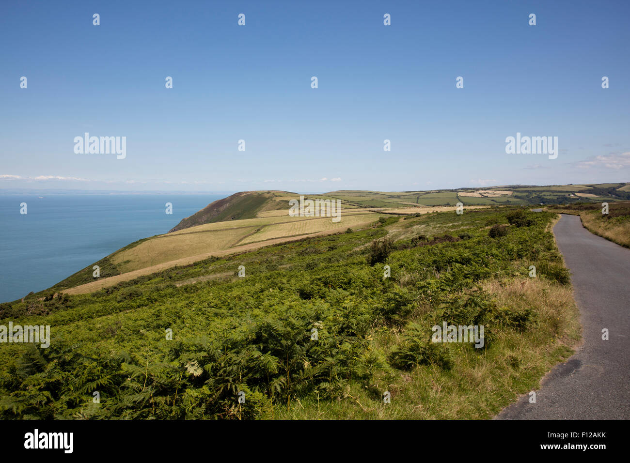 North Devon coast England Stock Photo - Alamy