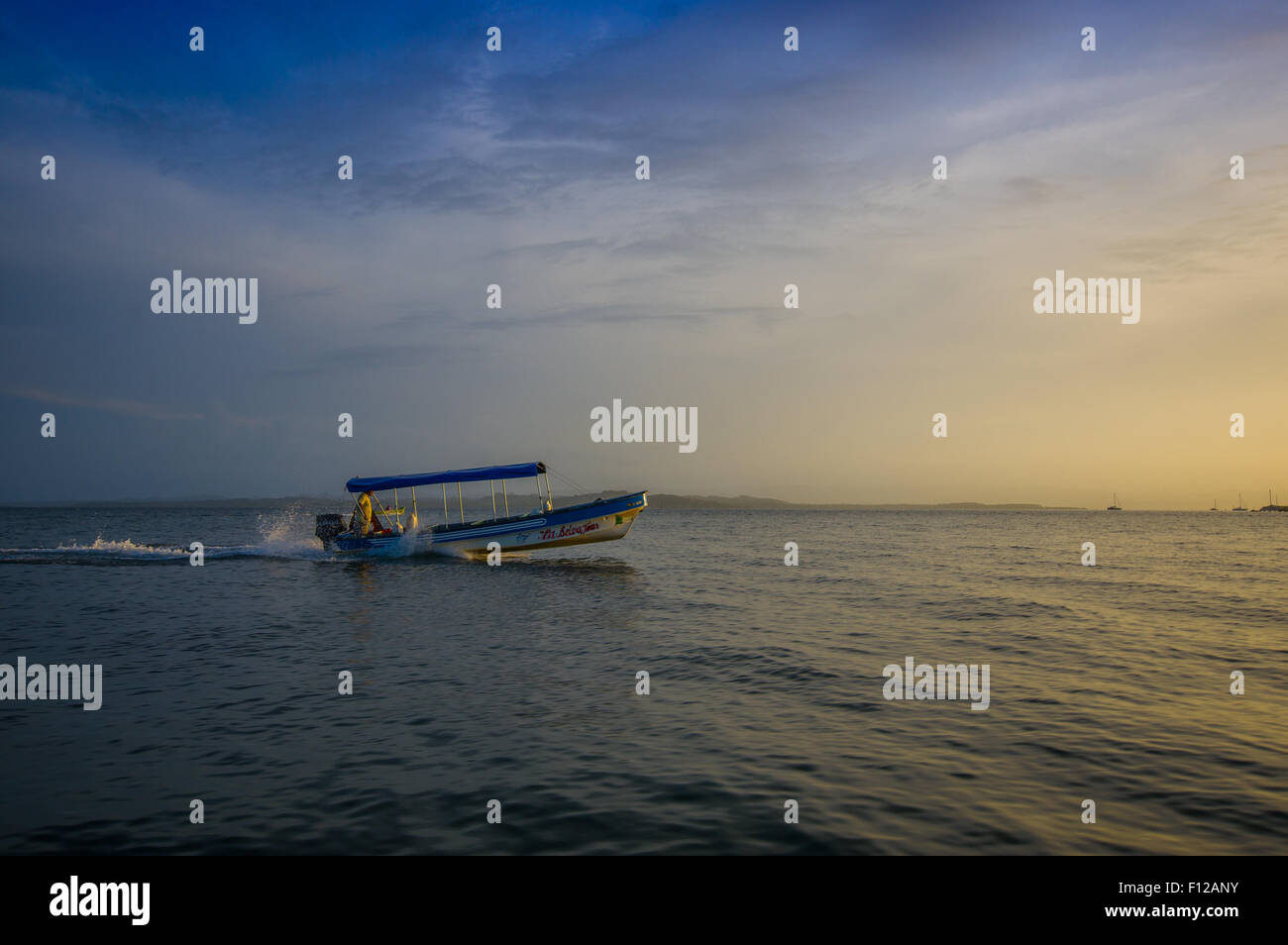 ISLA COLON, PANAMA - APRIL 25, 2015 : Colon Island is the northernmost ...