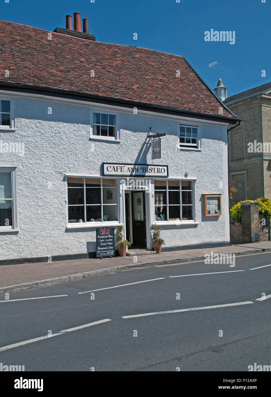 Needham Market, Cafe Suffolk Stock Photo - Alamy