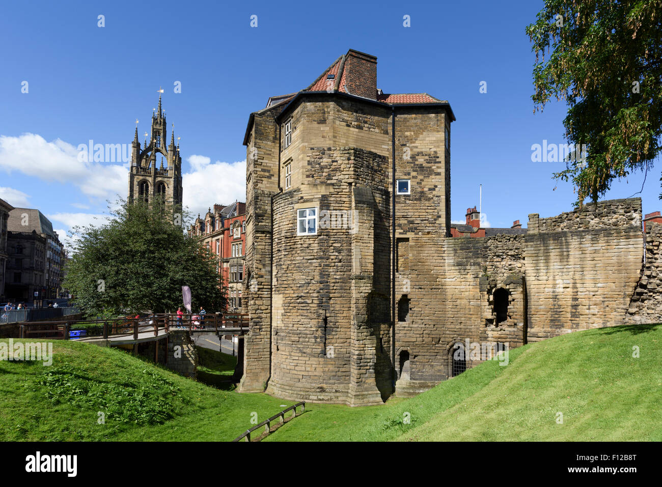 The Black Gate Newcastle upon Tyne Stock Photo - Alamy