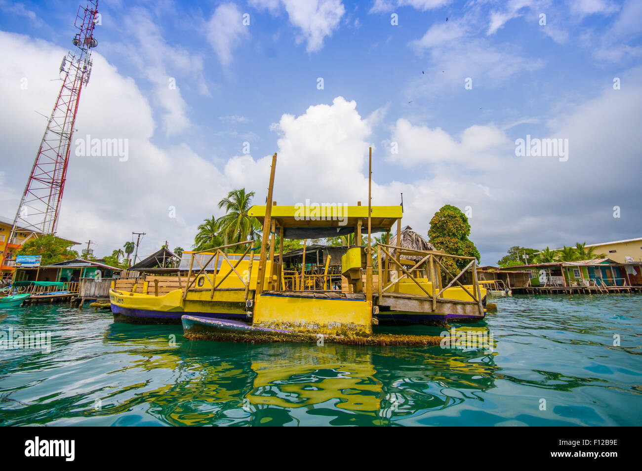 ISLA COLON, PANAMA - APRIL 25, 2015 : Colon Island is the northernmost ...