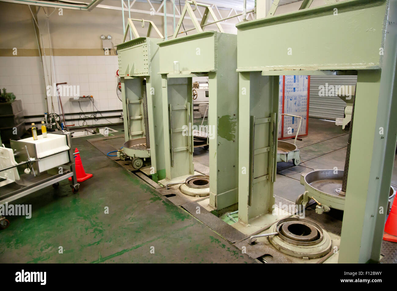 Ancient olive press hi-res stock photography and images - Alamy