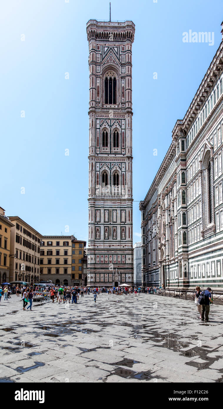 Giotto S Campanile View Of The Giottos Campanile Building, Florence,