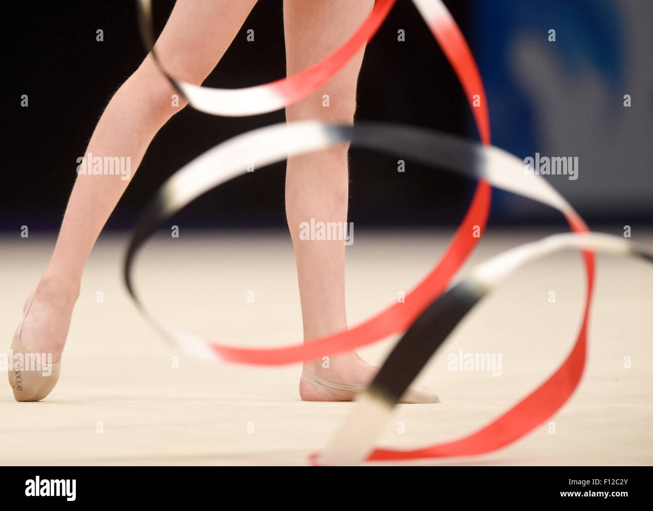A close up of a Rhythmic gymnast Stock Photo - Alamy