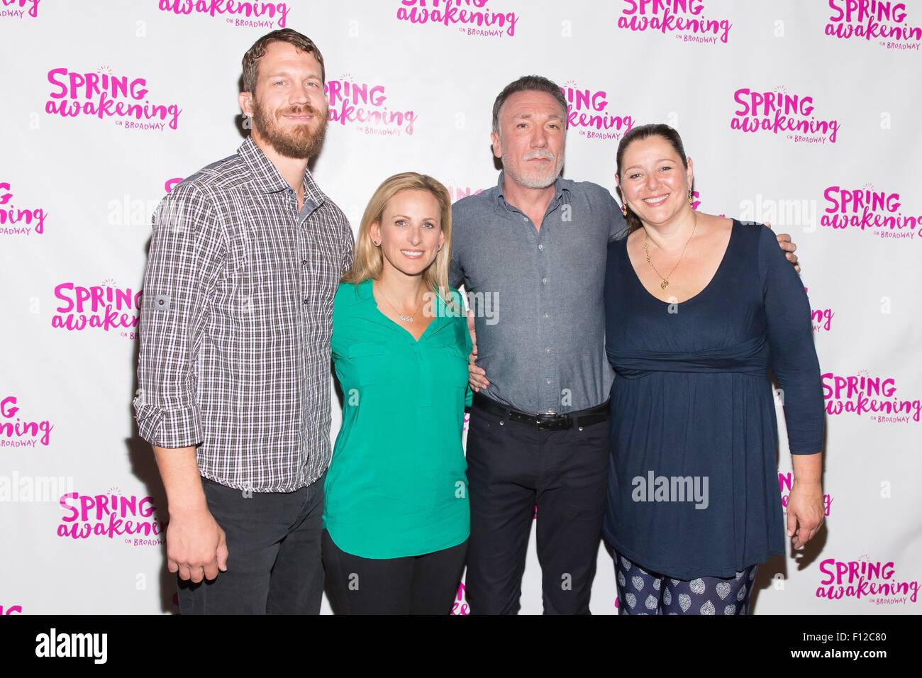 New York, NY, USA. 25th Aug, 2015. Russell Harvard, Marlee Matlin ...