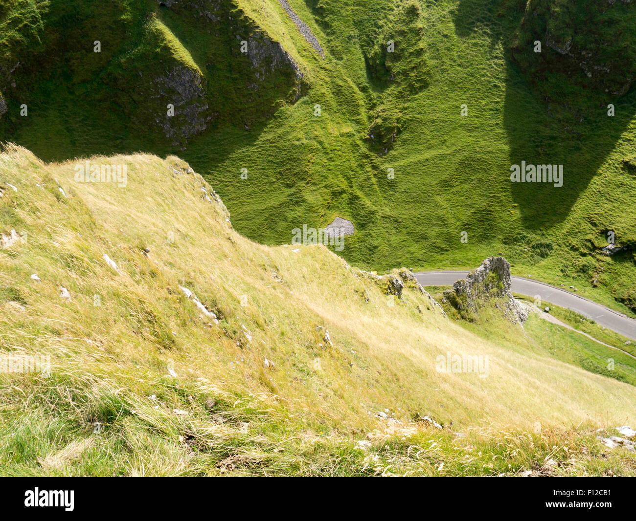 Elbow Ridge is a rock climb in Winnats Pass,close to Castleton in the ...