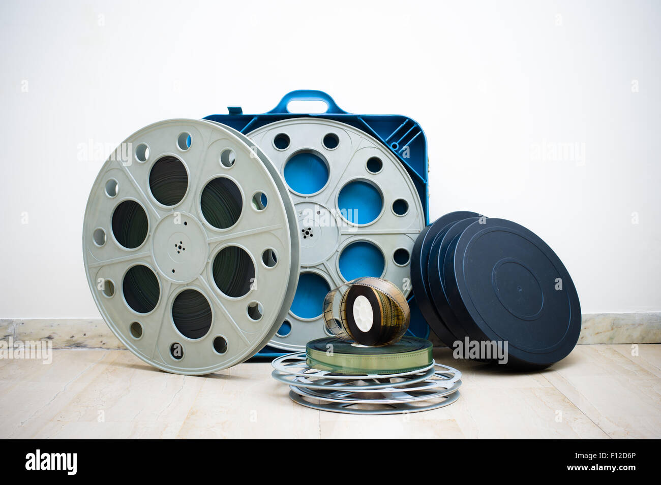 Film boxes hi-res stock photography and images - Alamy