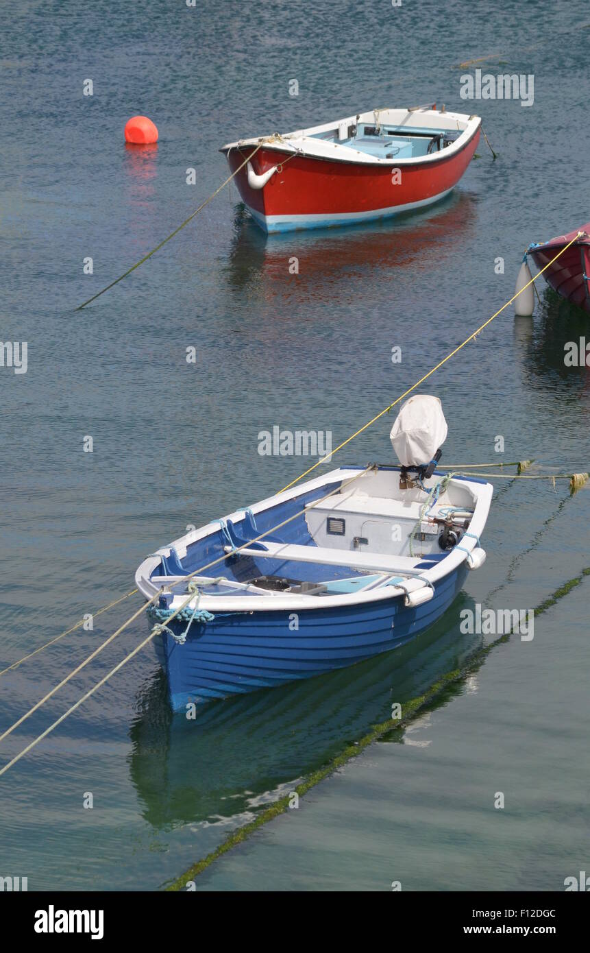 Mousehole Cornwall Fishing Village Stock Photo - Alamy