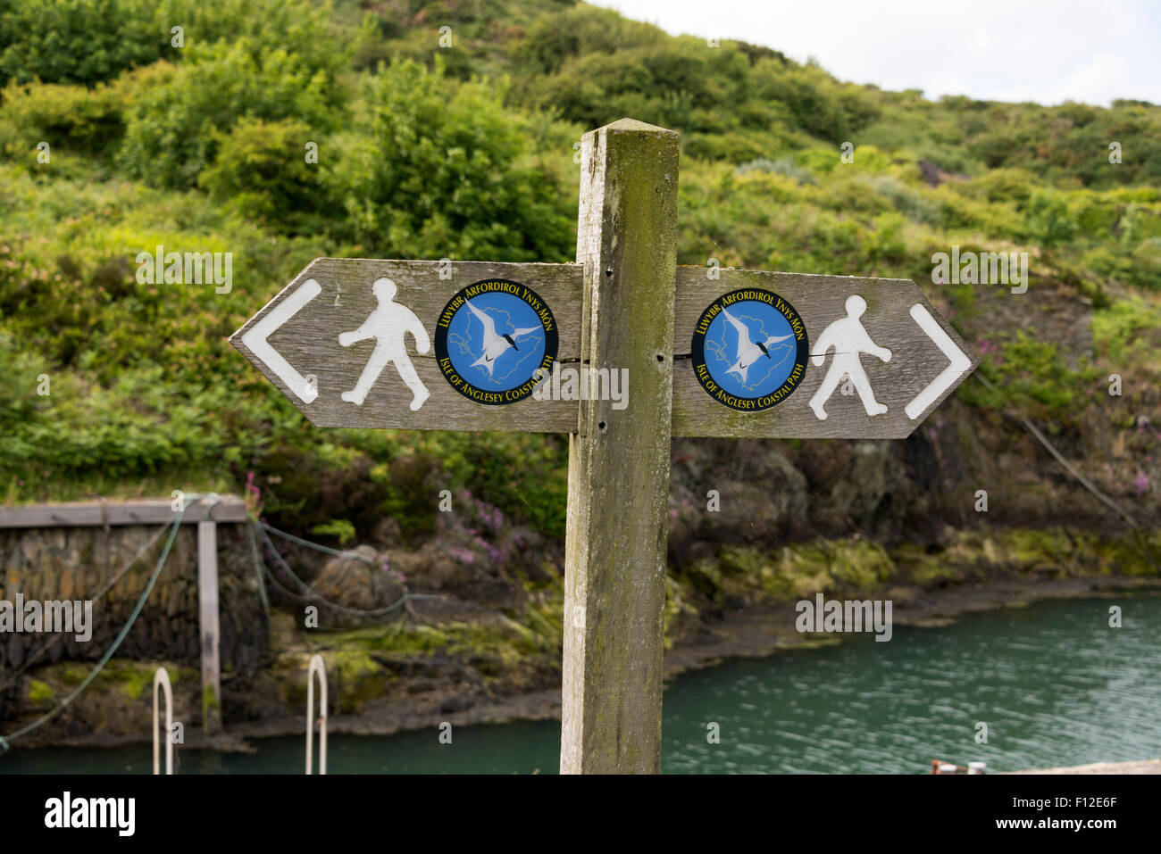Isle of anglesey coastal path route hi-res stock photography and images ...