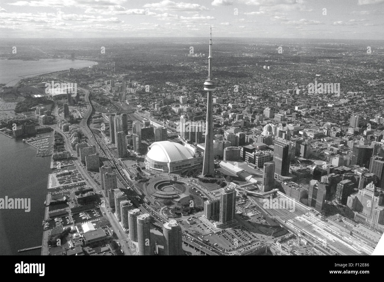 Toronto from the Air Stock Photo - Alamy