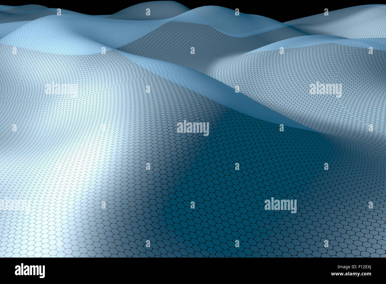 Graphene hexagon array pattern texture honeycomb Stock Photo - Alamy