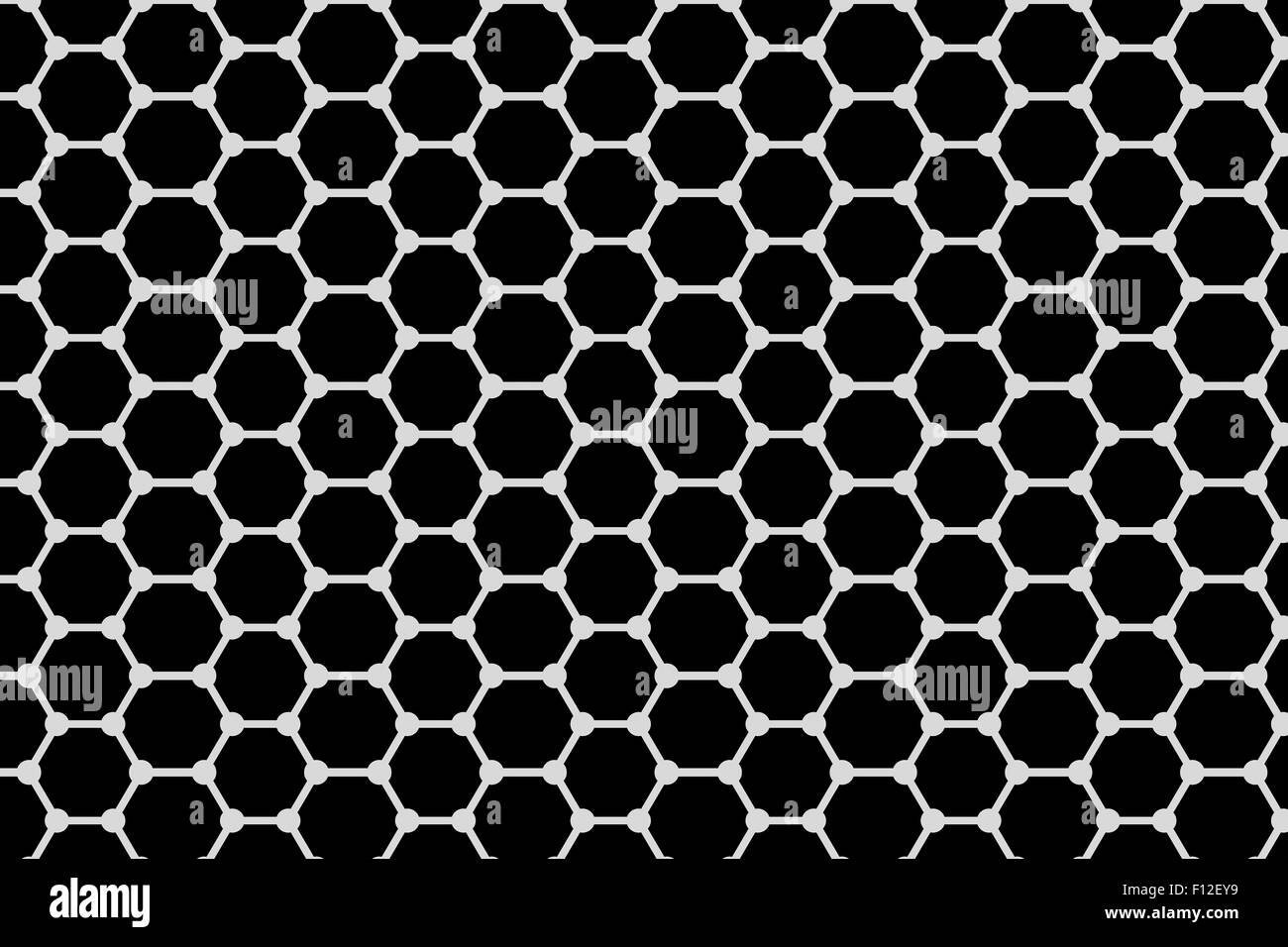Graphene hexagon array pattern texture honeycomb Stock Photo - Alamy