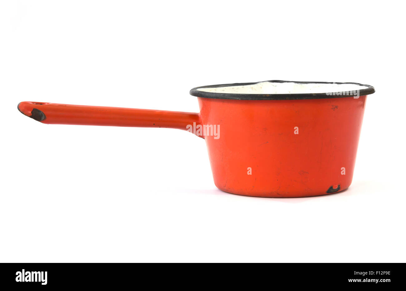 old pot isolated on white background Stock Photo - Alamy