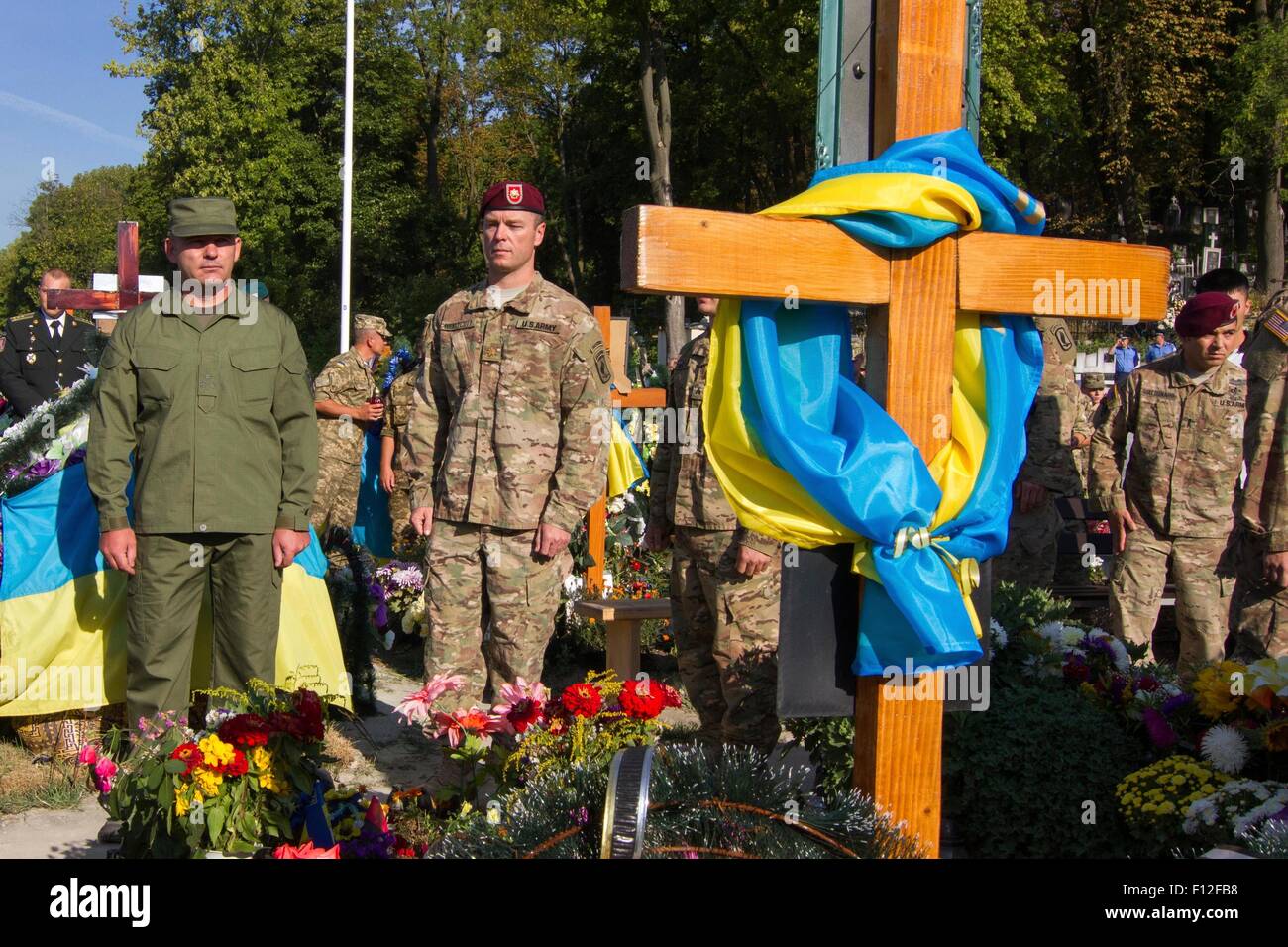 Ukrainian national guard hi-res stock photography and images - Alamy