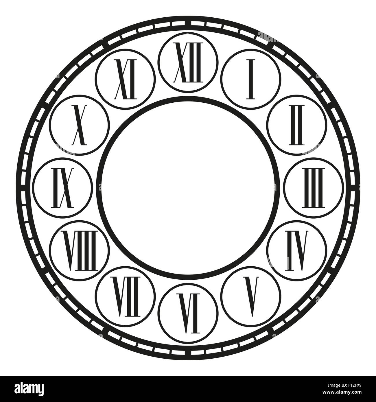 Vector vintage clock Stock Vector Image & Art - Alamy