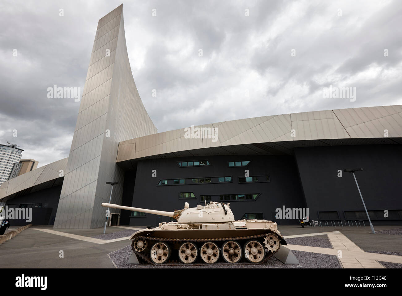 imperial war museum north iwm Manchester uk Stock Photo - Alamy