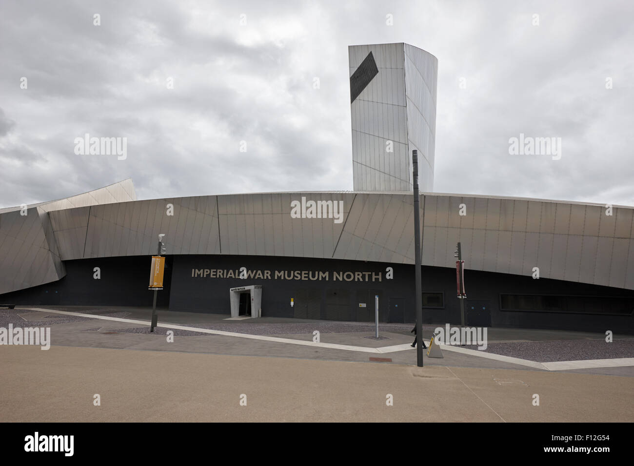 imperial war museum north iwm Manchester uk Stock Photo - Alamy
