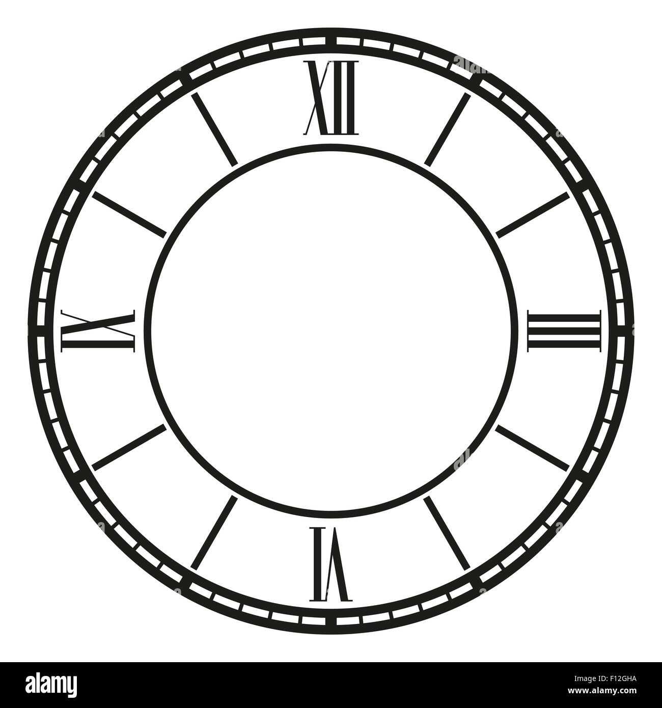 Vector vintage clock Stock Vector Image & Art - Alamy