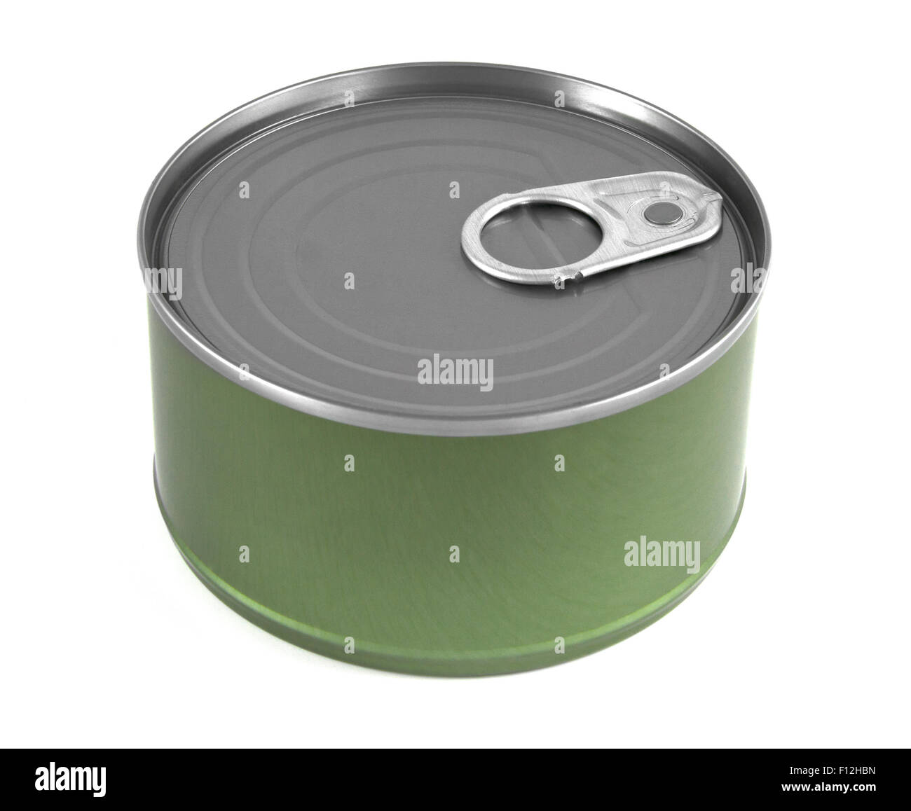 Food can isolated on white Stock Photo - Alamy