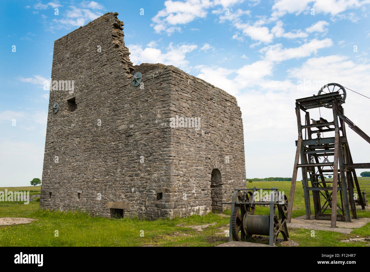 Magpie Mine, Sheldon, Peak District National Park, Derbyshire, England ...